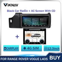 China Viknav Car Radio For Range Rover Vogue L405 (2013-2020) 12.3 inch With AC Touching Screen Multimedia Player Navigation for sale