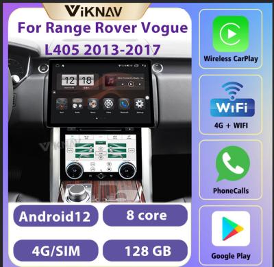 China Viknav Car Radio For Range Rover Vogue L405 (2013-2017) 13.6 inch With AC panel Upgrade Multimedia Player Navigation for sale
