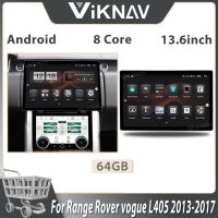 China Viknav Car Radio For Range Rover Vogue L405 (2013-2017) 13.6 inch With AC panel Upgrade Multimedia Player Navigation for sale
