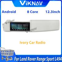 China Viknav Car Radio For Land Rover Range Rover Sport L494 (2013-2017) 12.3 inch Rotating GPS Stereo Navigation Multimedia for sale