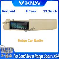 China Viknav Car Radio For Land Rover Range Rover Sport L494 (2013-2017) 12.3 inch Rotating GPS Stereo Navigation Multimedia for sale