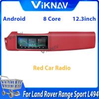 China Viknav Car Radio For Land Rover Range Rover Sport L494 (2013-2017) 12.3 inch Rotating GPS Stereo Navigation Multimedia for sale