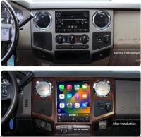 China Viknav Car Radio For Ford F250 F350 (2008-2010) 12.1 inch Android Auto Multimedia GPS Navigation Head Unit 8 Core Screen for sale
