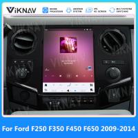 China Viknav Car Radio For Ford F250 F350 F450 F650 (2009-2014) 12.1 inch Android 13 Auto Multimedia GPS Navigation Head Unit for sale