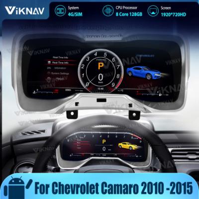 China Viknav Car Digital Dashboard Panel For Chevrolet Camaro (2010-2015) 12.3 inch LCD Screen Gauge Cluster Head Unit for sale