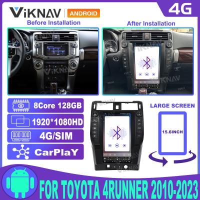China Auto Stereo Car Radio For Toyota 4Runner 2010-2023 Android Auto Carplay GPS Navigation Display Screen Multimedia player for sale