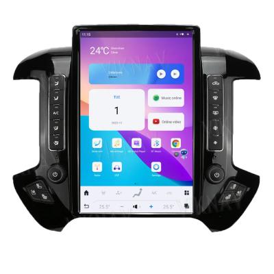 China 14.4 Inch Android Car Head Unit For 2013-2020 Chevroler Silverado Gmc Sierra Multimeida Player GPS Navigation Carplay for sale