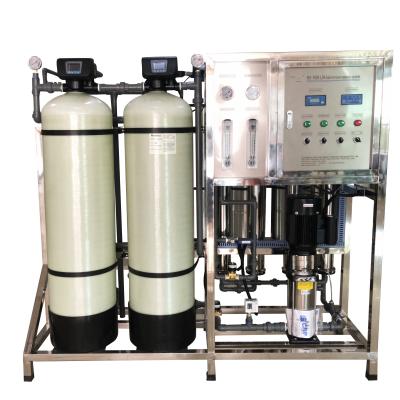 China Industrial Reverse Osmosis RO Water Treatment System 1000LPH with CNP Pump for sale