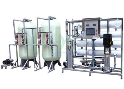 China 4000LPH RO Water Treatment System 4.0KW Industrial Reverse Osmosis Machine FRP Tank U-PVC Pipe for sale
