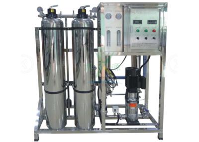 China 500LPH RO Water Treatment System Stainless Steel Two Stage Ultrapure Water Equipment 220V for sale