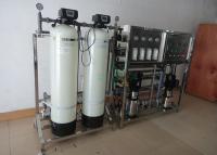 China Automatic Control FRP 2000 GPD Reverse Osmosis Water Purification System 500LPH for sale