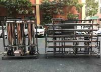 China Automatic 304 Tank Water Softener System , 1TPH RO Water Treatment Equipment for sale