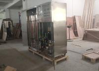 China Drinking Water RO Filter System / Purification Treatment Machine Water Plant 1000LPH With SUS304 Pipe / Tank for sale