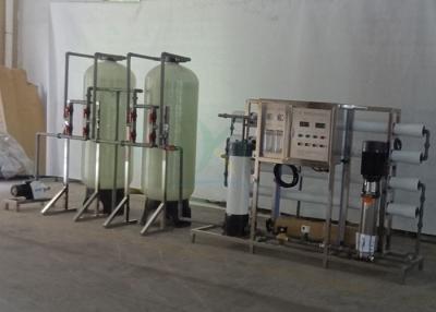 China Compact Size Brackish Water Reverse Osmosis Systems , 2000L/H Brackish Water Treatment for sale