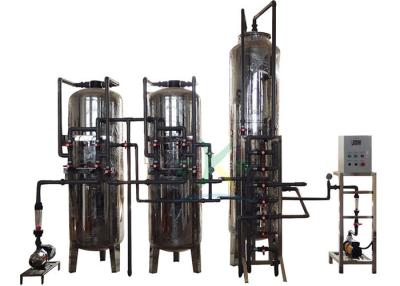 China Ion Exchange Water Treatment System 6000Lph Stainless Steel Tank Mixed Bed Resin for sale