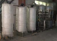 China 2TPH Stainless Steel Automatic Reverse Osmosis System With Water Hardness Softener for sale