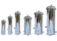 China SUS 304 Stainless Steel Cartridge Filter Housing 5um Precision Security Filter 60C for sale