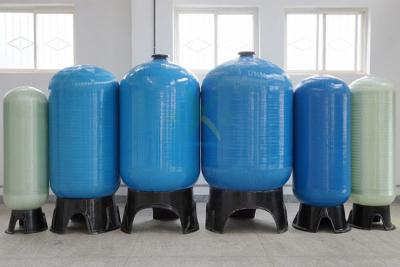 China FRP Sealed Reverse Osmosis Water Storage Tank 0.25M3 to 200M3 Blue White for sale