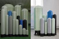 China FRP Sealed Reverse Osmosis Water Storage Tank 0.25M3 to 200M3 Blue White for sale