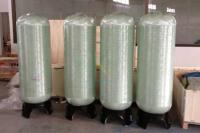 China FRP Sealed Reverse Osmosis Water Storage Tank 0.25M3 to 200M3 Blue White for sale
