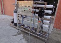 China 2TPH Brackish Water Reverse Osmosis System Pure Water Treatment Plant Automatic Valve for sale