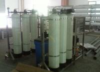 China 500LPH RO Water Treatment System With Automatic FRP Water Softener CE ISO Approved for sale