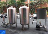 China 10000LPH Iron Removal Water System Stainless Steel Tank 10TPH Manganese Sand Filter for sale