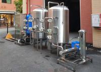 China 10000LPH Iron Removal Water System Stainless Steel Tank 10TPH Manganese Sand Filter for sale
