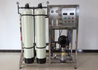 China Manual Control FRP Tank 500LPH RO Water Treatment System Reverse Osmosis Filtration Plant 0.5TPH for sale