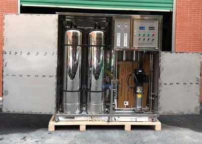China 1TPH Water Purification Industrial Reverse Osmosis System Containerized Water Treatment Plant for sale