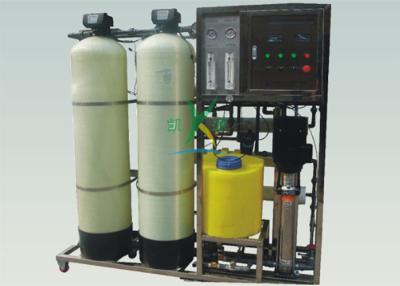 China Brackish Water Reverse Osmosis System 1000LPH FRP Tank Industrial RO Water Treatment for sale