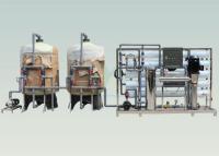 China 380V  FRP U-PVC Pipe Ro Membrane 8040 10T Electrolytic Water Treatment System for sale