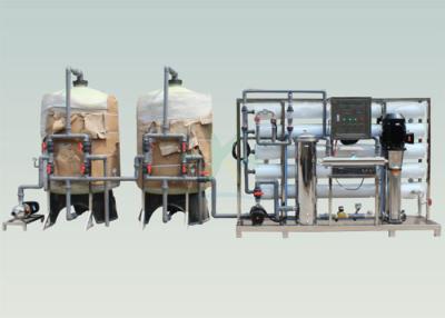 China 380V  FRP U-PVC Pipe Ro Membrane 8040 10T Electrolytic Water Treatment System for sale