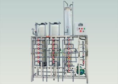 China 500LPH Ion Exchange Water Treatment System Fiber Glass SS 304 Mixed Bed Filter 60Hz RO Deionized Equipment for sale