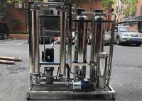 China RO Water 500LPH Stainless Steel Automatic Reverse Osmosis For Drinking Water Treatment for sale