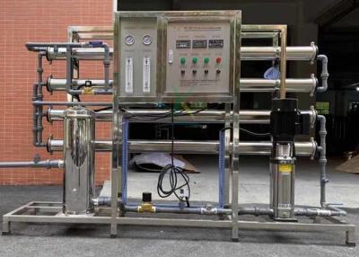 China Industrial Reverse Osmosis Water Purifier 2000LPH Ultrapure Water System for Brackish Water Treatment for sale