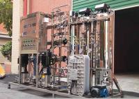 China Automatic EDI Water Treatment System / 250LPH Ultrapure Water Plant Pure Water Process for sale