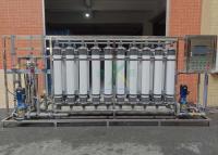 China 60Hz Ultrafiltration Membrane System 30TPH Frequency Conversion Supply / Auto Pure Water Purification Equipment for sale