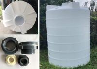 China 5000L PE Water Storage Tank 4000LPH Water Treatment Industrial Plastic Tank 6mm Thick for sale