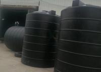 China PE Vertical Water Storage Tank 15000L Rotomolded Water Treatment Tank 12mm Thickness for sale