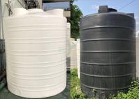 China PE Vertical Water Storage Tank 15000L Rotomolded Water Treatment Tank 12mm Thickness for sale