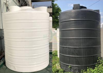 China PE Vertical Water Storage Tank 15000L Rotomolded Water Treatment Tank 12mm Thickness for sale