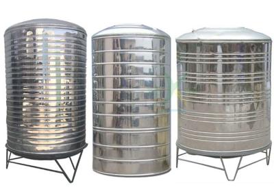 China Round Insulated Stainless Steel Water Tank 304 Cold Water Storage Equipment 0.5T to 20T Customized for sale