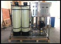 China Fiber Glass Pre - Treatment Filter Reverse Osmosis Water Purification Machine 1T/H With Automatic Control for sale