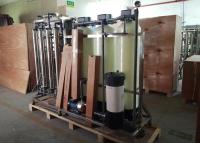 China Industrial Water Softener System 0.3-20 t/h PLC Touch Screen Control Remove Hardness for sale