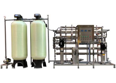 China Industrial RO Water Purification System 2000L/H Two Stage Reverse Osmosis Plant for sale