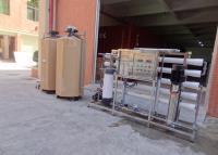 China Custom Made Brackish Water Reverse Osmosis Filter Machine / Water Purifier System 2000LPH for sale