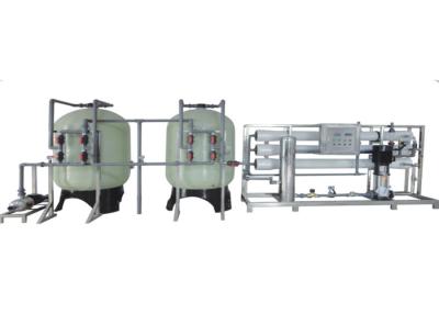 China 6TPH Drinking Water Treatment Plant , Reverse Osmosis Water System With UV Sterilizer for sale