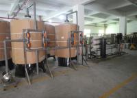 China Industrial Brackish Water Reverse Osmosis System 8000LPH FRP Carbon Steel Tank for sale