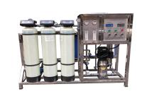 China 250LPH FRP Reverse Osmosis Plant Water Softener System For Remove Dissolved Solids From Water for sale